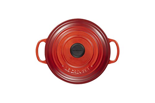 Le Creuset of America Enameled Dutch Oven, 2.75 qt, Cerise