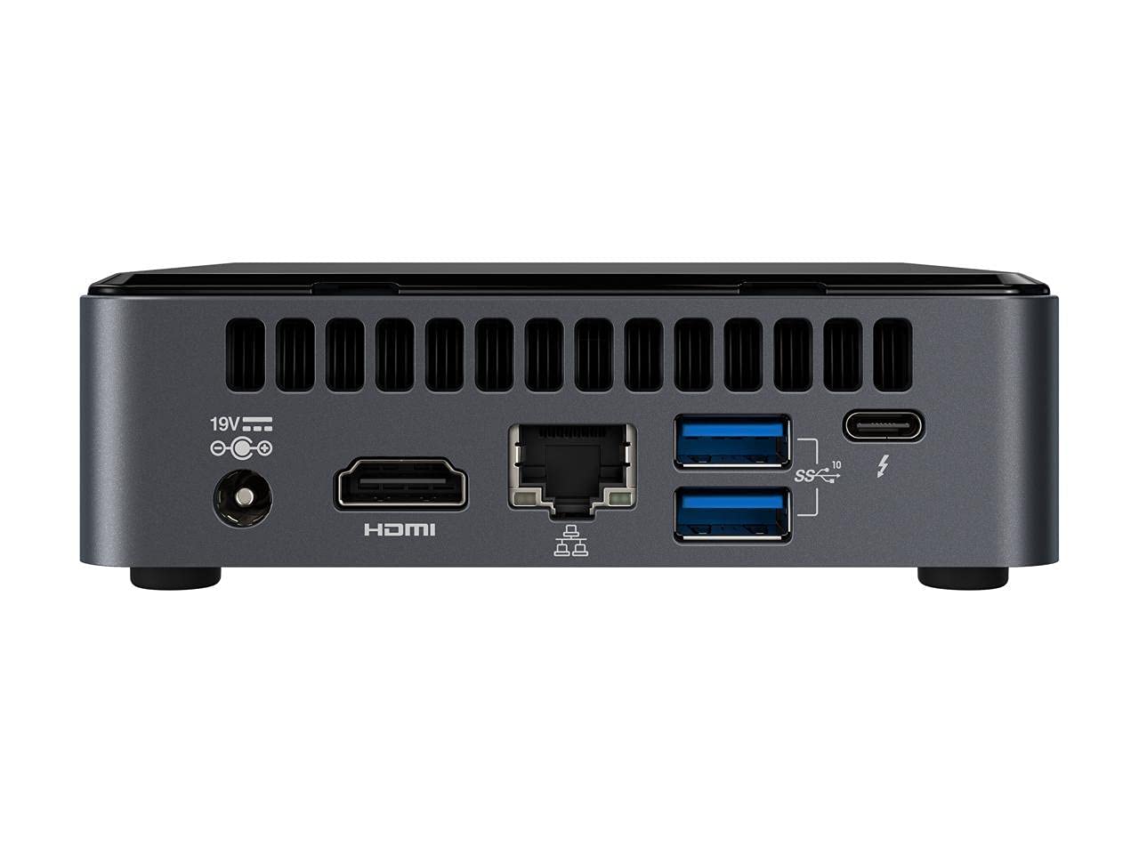 Intel NUC 10 NUC10i7FNKN Home & Business Mini Desktop i7-10710U 6-Core, 64GB RAM, 1TB m.2 SATA SSD, Integrated Graphics, WiFi, Bluetooth, HDMI, USB 3.1, SD Card, Black, Win 10 Pro