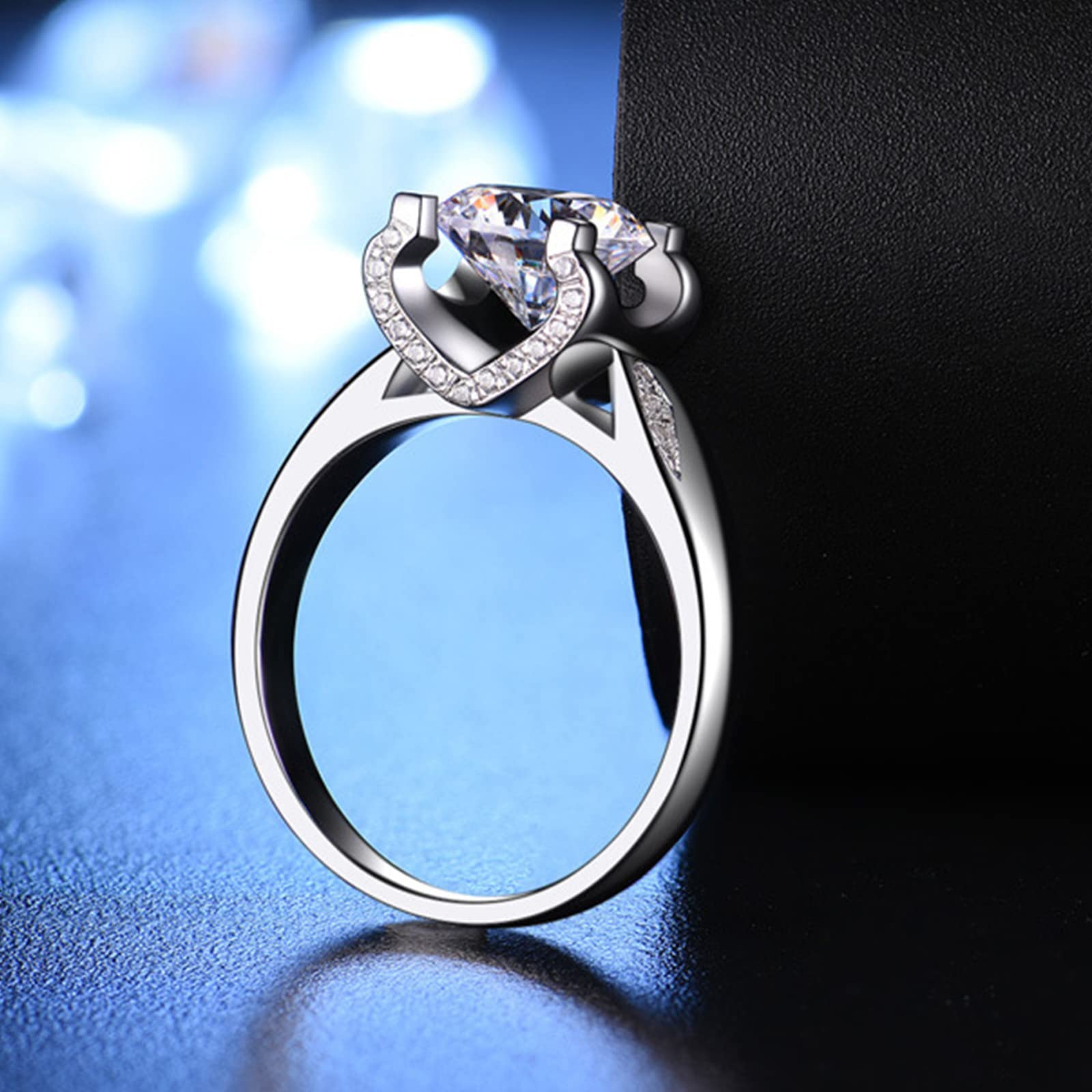 KITZIT Love Ring, Engagement Ring, Valentine's Day Gift, Christmas Gift
