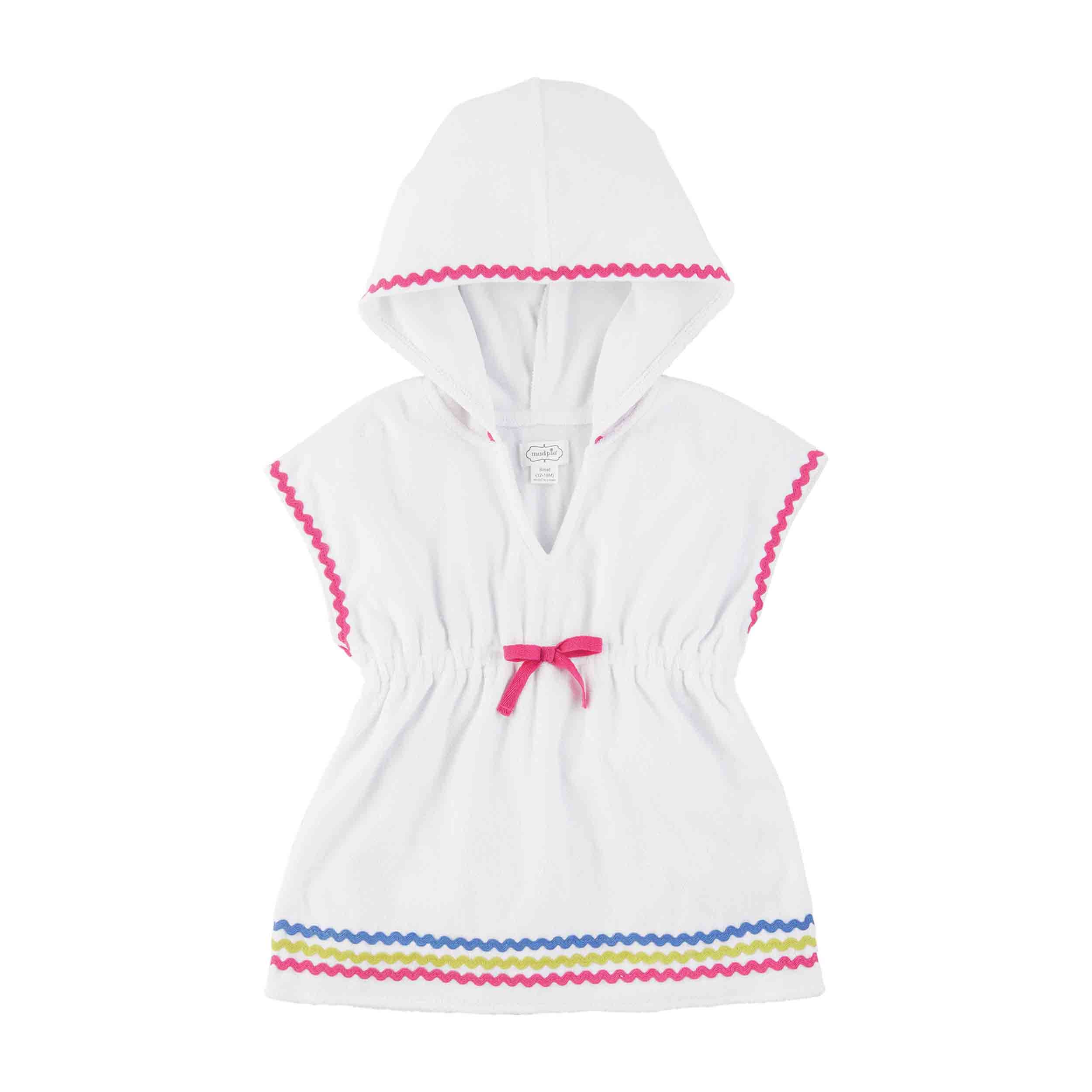 Mud Pie Baby Girls Cover Up, Rainbow, Large
