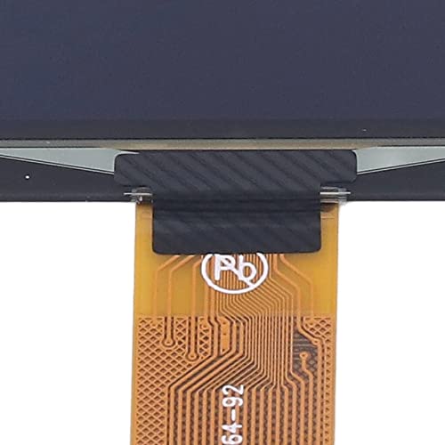 LCD Display Module, 128x64 Low Power Consumption Digital LCD Board Accessory 1.54in 24 Pin SSD1309 Drive Easy Installation for Electronics(MRC128-2 Yellow)