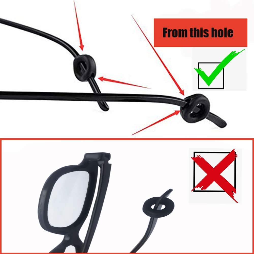MOLDERP Glasses Ear Grip - Eyeglasses Temple Tip Sleeve Retainer,Anti-Slip Comfort Glasses Retainers For Spectacle, 12 Pairs (Clear1)