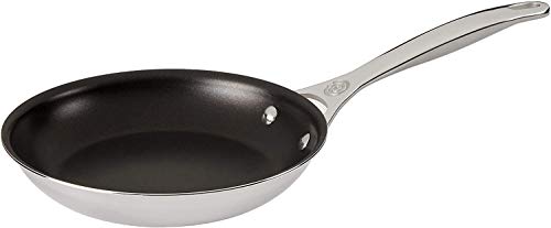 Le Creuset Tri-Ply Stainless Steel 2 pc. Nonstick Fry Pan Set (8" Fry Pan & 10" Fry Pan)