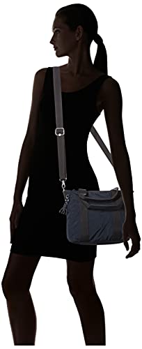 Kipling Women's Asseni Mini Tote, Compact Lightweight Everyday Purse, Nylon Shoulder Bag, Blue Bleu 2
