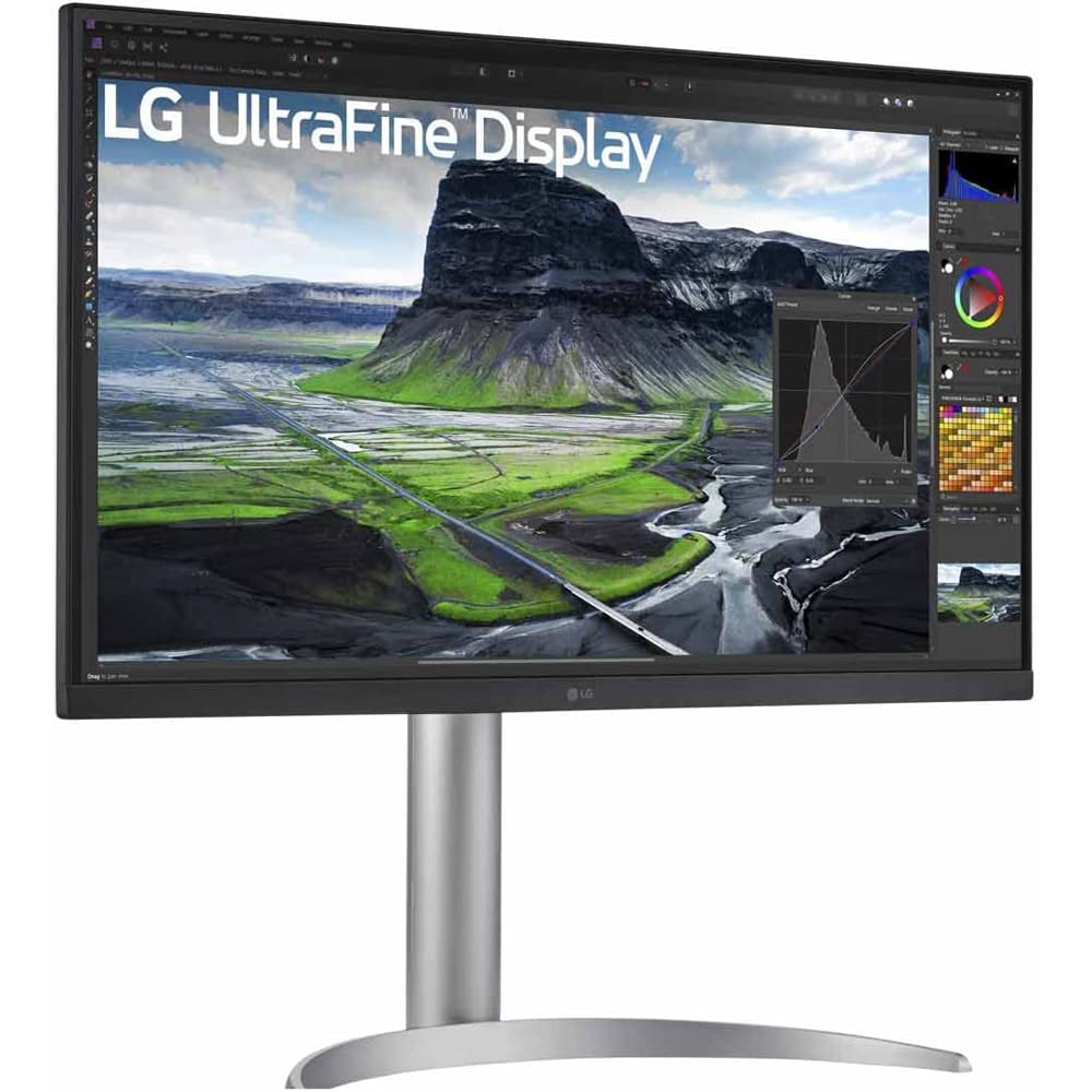 LG 27UQ850-W 27" Ultrafine UHD 4K Nano IPS Monitor with VESA DisplayHDR 400 Bundle with Elite Suite 18 Software + 2 Year Protection Warranty