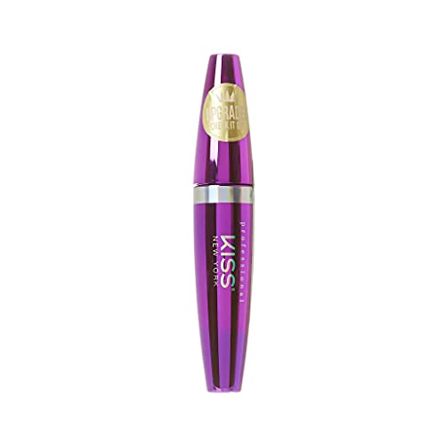 Kiss New York Volume Nβ Define Mascara, No Flaking, No Smudging, No Clumping, Water-Resistant Long Wearing Mascara (Very Black)