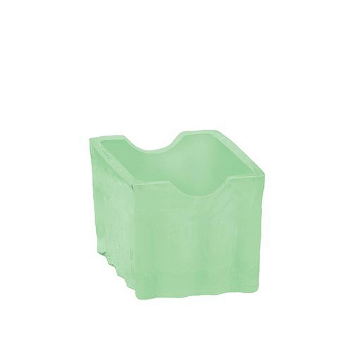 Tablecraft HJ121 Sugar Packet Holder, 3.5" x 2.5" x 2.125", Green