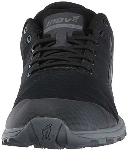 Inov-8 Women's F-LITE 195 v2 (W) Cross Trainer, Black/Grey, 5.5 A US