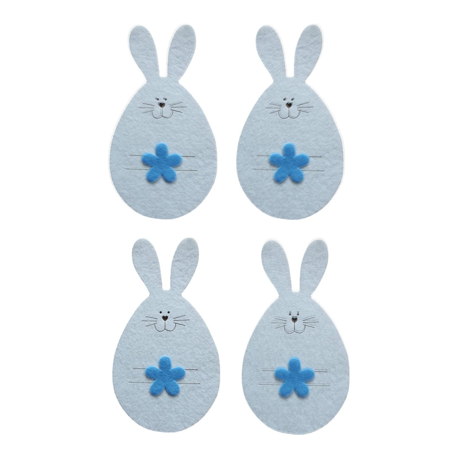 Kitchen Table Set for 4 under 100 Sets 4 Set Sticky Rabbit Flower Colors Fork Easter Three Head Bag Cutlery And Head Bunny Tableware Plate Mate 6