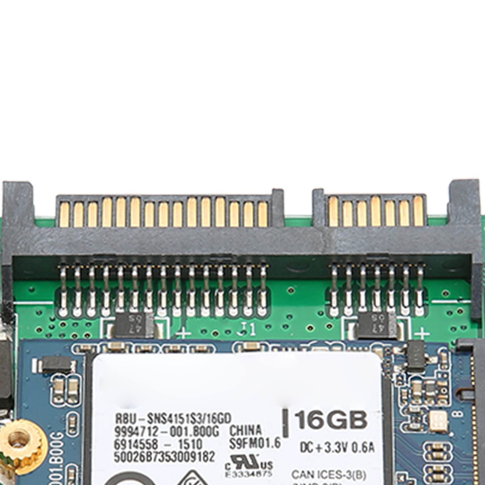 LBEC Adapter M.2 SSD, PCB Stable Reliable M.2 Hard Drive Plug and Play for Home for Office 16GB
