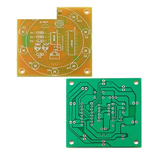 Lucky Rotary Suite Electronic Suite CD4017 NE555 Self LED Light Kits Production Parts and Components 3V 5V Pulse Generator DIY