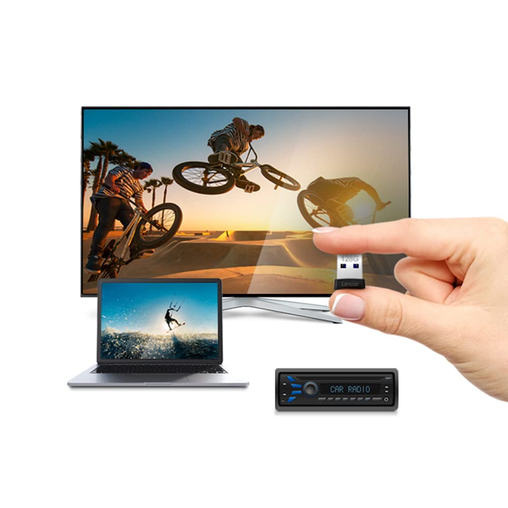 Lexar LJDS47-32GABBKNA JumpDrive S47 USB 3.1 Flash Drive 32GB 3 Pack