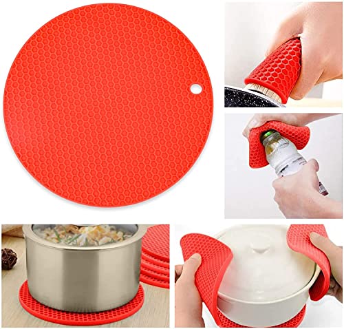 Jar Opener - Jar Opener for Seniors with Arthritis Multi Jar Opener for Weak Hands, 5-in-1 Bottle Opener 4-in-1 Non Slip Jar Lid Opener Gripper Pad