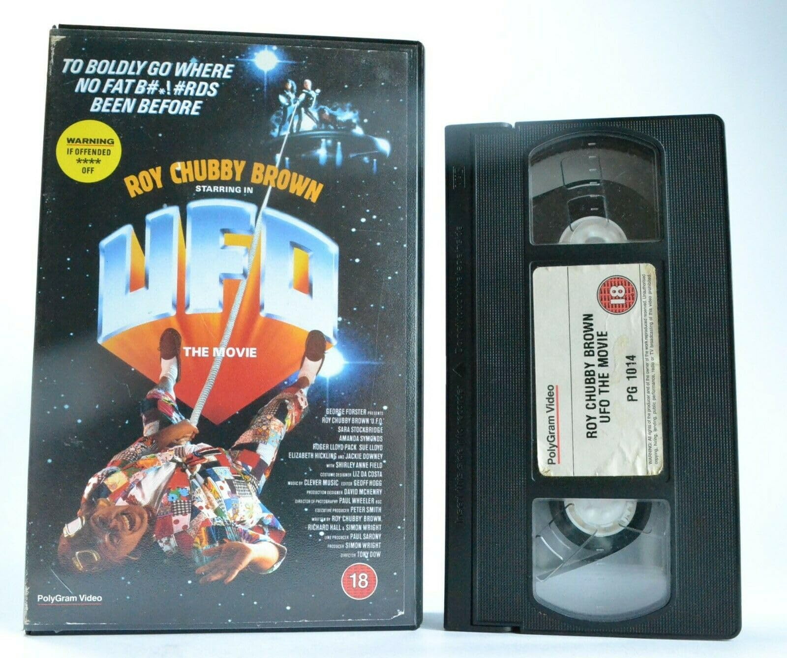 UFO: The Movie: British Sci-Fi Spoof - Large Box - Roy "Chubby" Brown - Pal VHS