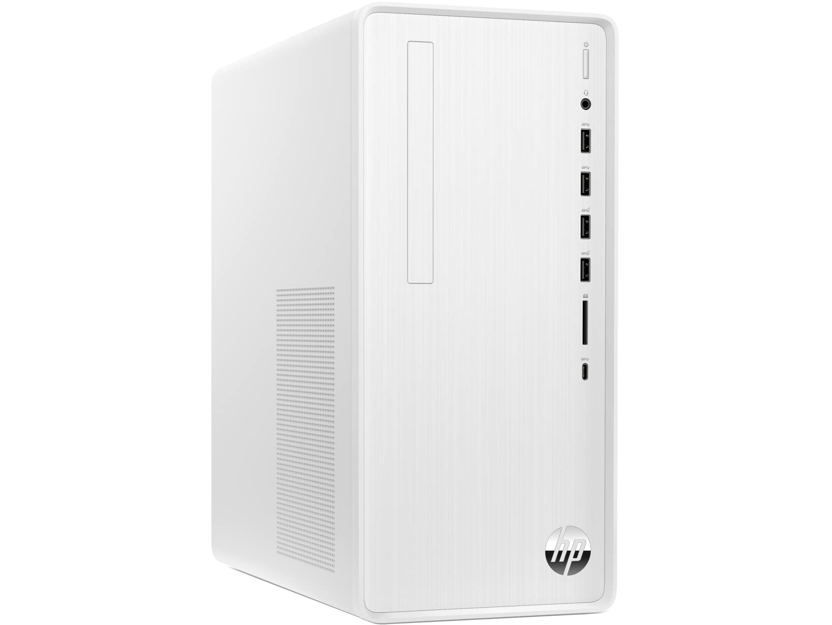 HP Pavilion TP01 Desktop Computer - 12th Generation Intel Core i7-12700 12-Core up to 4.90 GHz Processor, 16GB DDR4 RAM, 256GB PCIe SSD + 6TB HDD, AMD Radeon RX 550 Graphics, Windows 11 Home, White