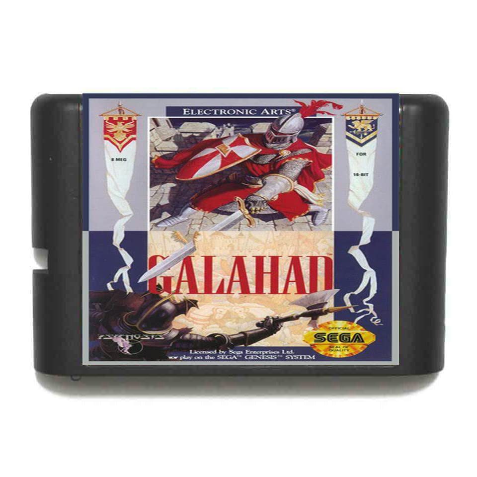 Legend Of Galahad 16 Bit MD Game Card For Sega Mega Drive For Genesis (Black)