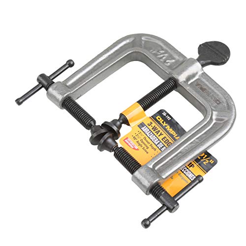 Olympia Tools 3-Way Edging Clamp, 38-192,Black