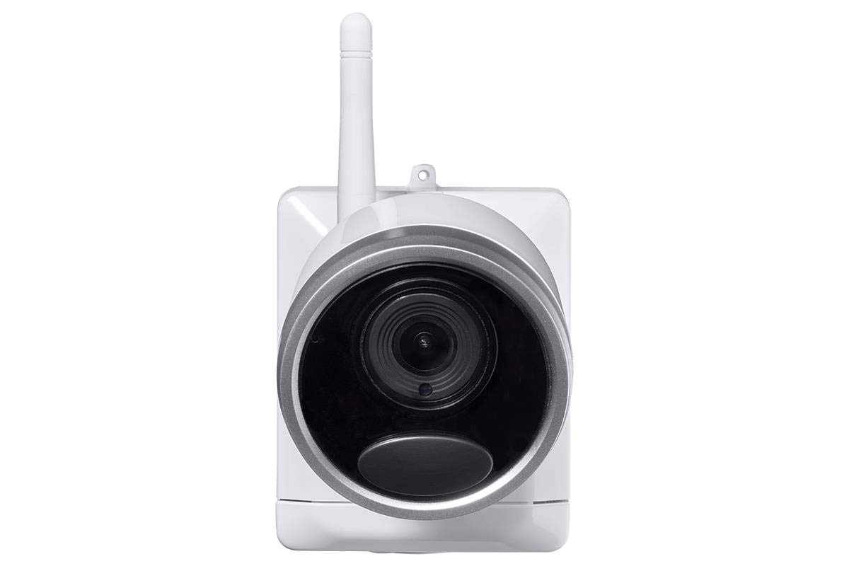 Lorex LWB4801 Indoor/Outdoor Wire-Free Security Camera for Battery Powered, Audio Security Bullet Camera,1080p HD, 65ft IR Night Vision,2-Way Talk, Works with LHB926, LHB927, LHWF1000, White (M.Refurb