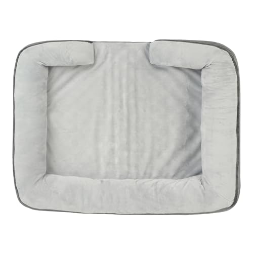 Pets Bed, Calming Anti Anxiety Crate Bed for Pets, Bed Machine Washable Breathable Soft Padding (30" L x 6" W x 20" H)