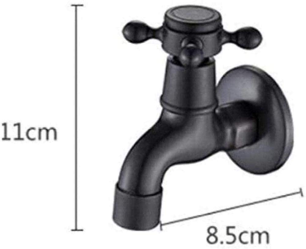 NZDY Faucet Total Brass Black Oil Brushed Double Using Washing Hinebathroom Cornergarden Outdoor Mixer