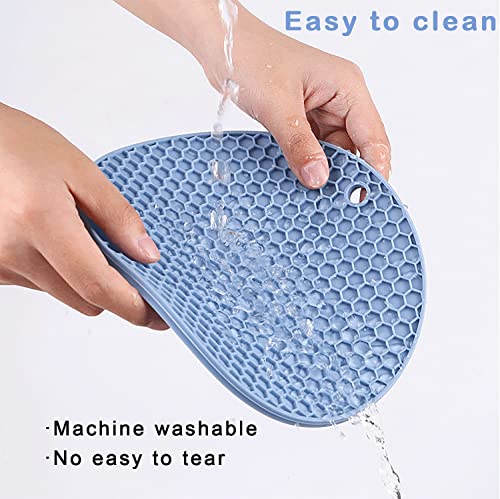 Large Jar Opener Gripper Pad 4PCS, Jar Opener for Seniors with Arthritis&Weak Hands,Bottle Opener,Non-Slip Jar Lid Opener Kitchen Coasters Heat Insulation Pad