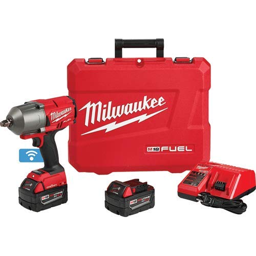 Milwaukee 2863-22 M18 FUEL w/ ONEKEY High Torque Impact Wrench 1/2 in. Friction Ring Kit