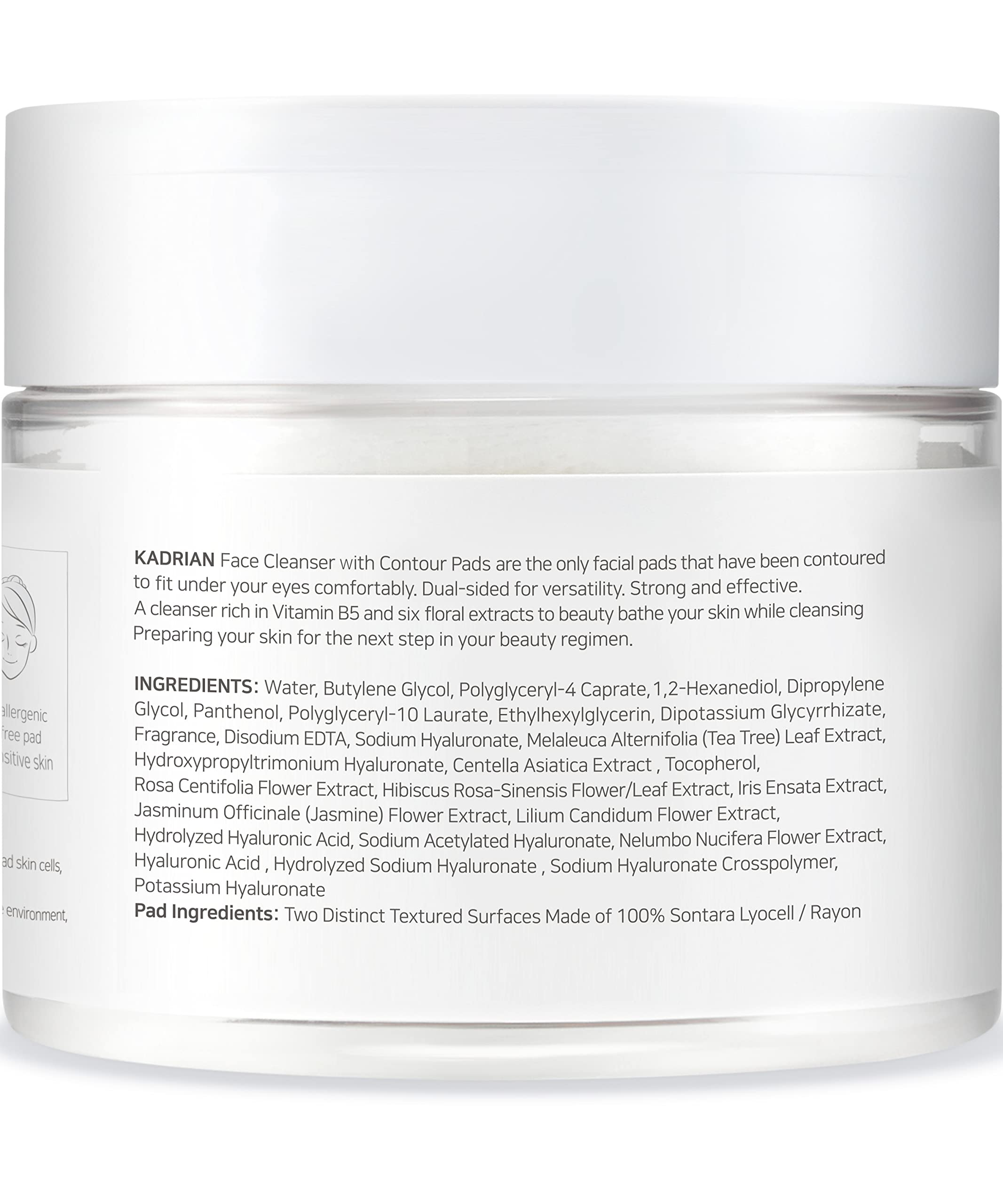 Micellar Water makeup remover wipes - 50 micellar water wipes - Lint Free - Korean Make up Wipes Travel size - Face Cleansing Wipes - Makeup Remover Wipes for Sensitive Skin