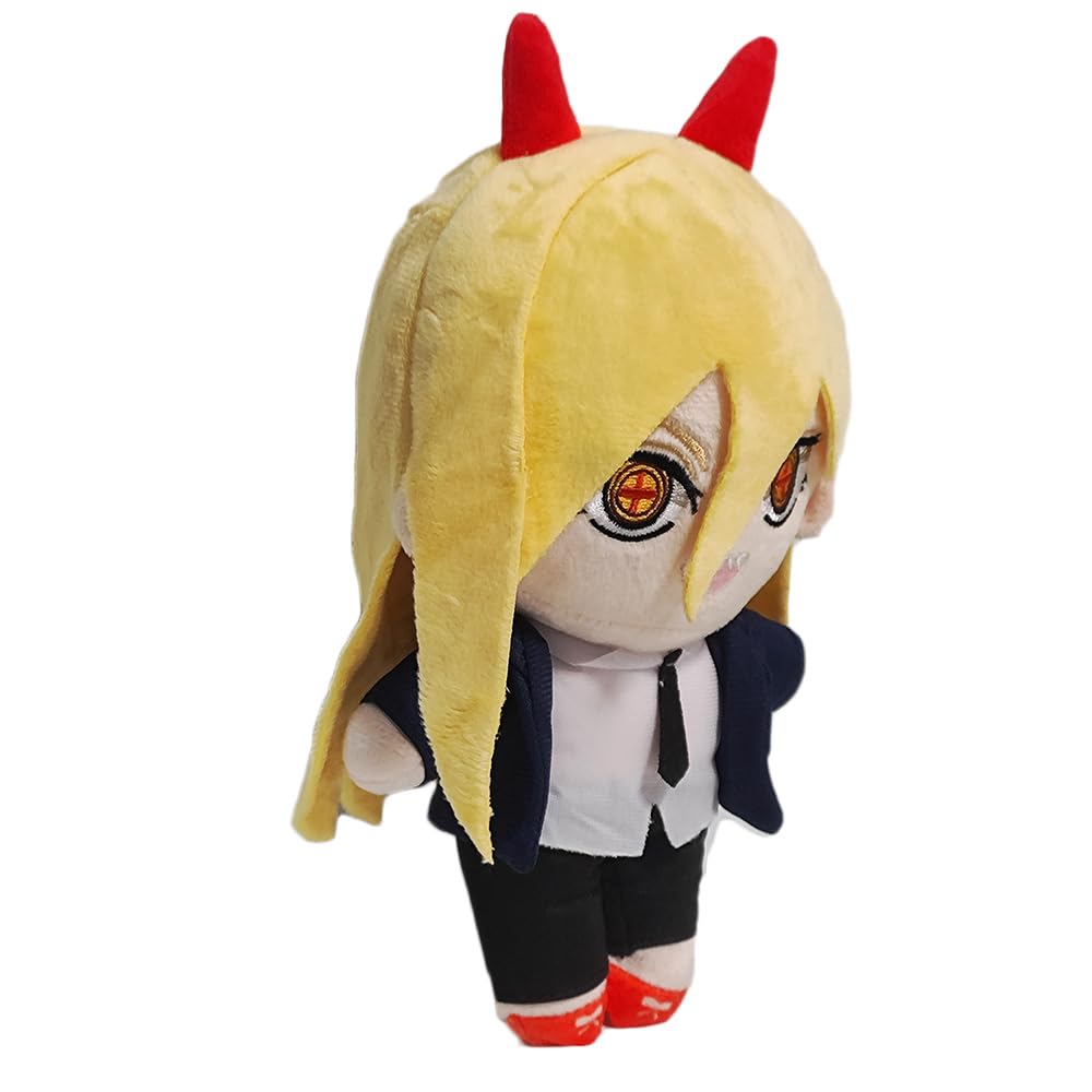 Power Plush Toy Anime Stuffed Plush Figure Plushies Makima Costume Soft Plush Pillow