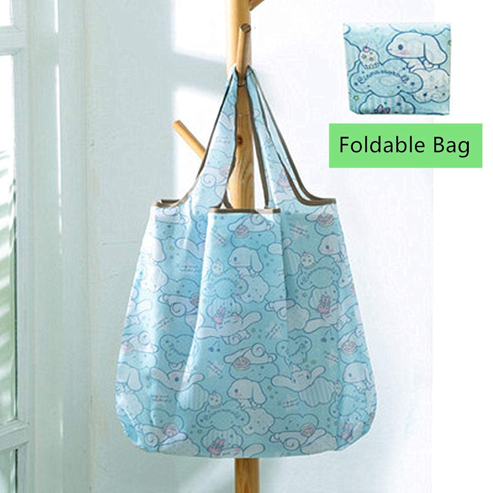 Kerr's Choice Lightweight Portable Grocery Bag Large Capacity Shopping Bag Durable Reusable Tote Bag Travel Accessories - Kawaii Bag