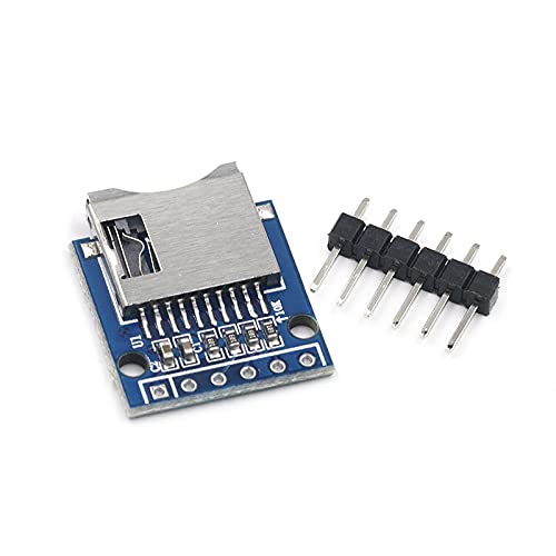 Micro SD Storage Expansion Board Mini Micro SD TF Card Memory Shield Module with Pins for Arduino