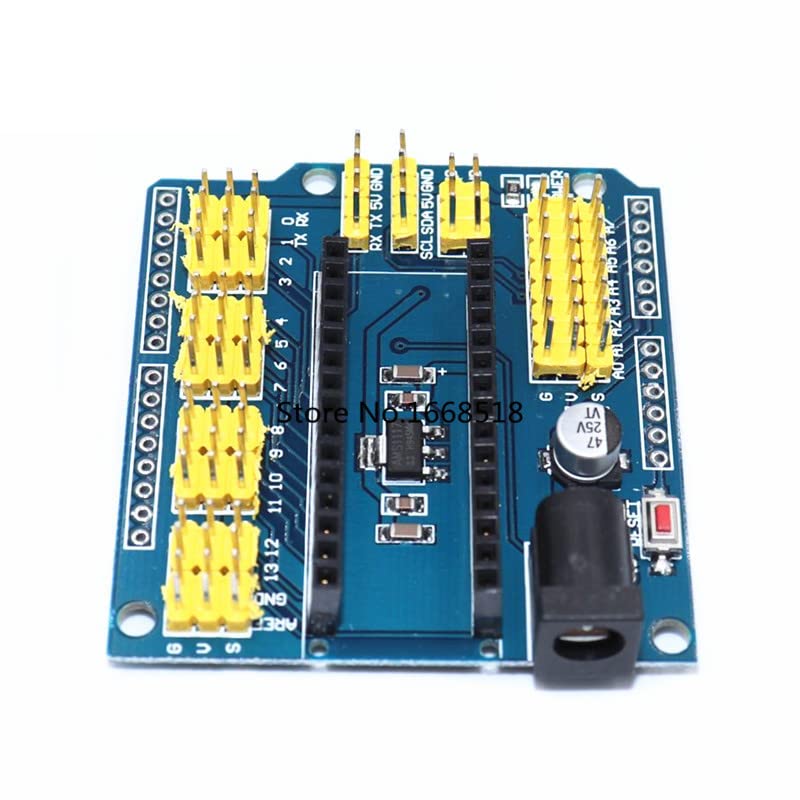 Nano I/O IO Expansion Sensor Shield Module for Arduino Nano V3.0 3.0 Controller Compatible Board I2C PWM Interface 3.3V