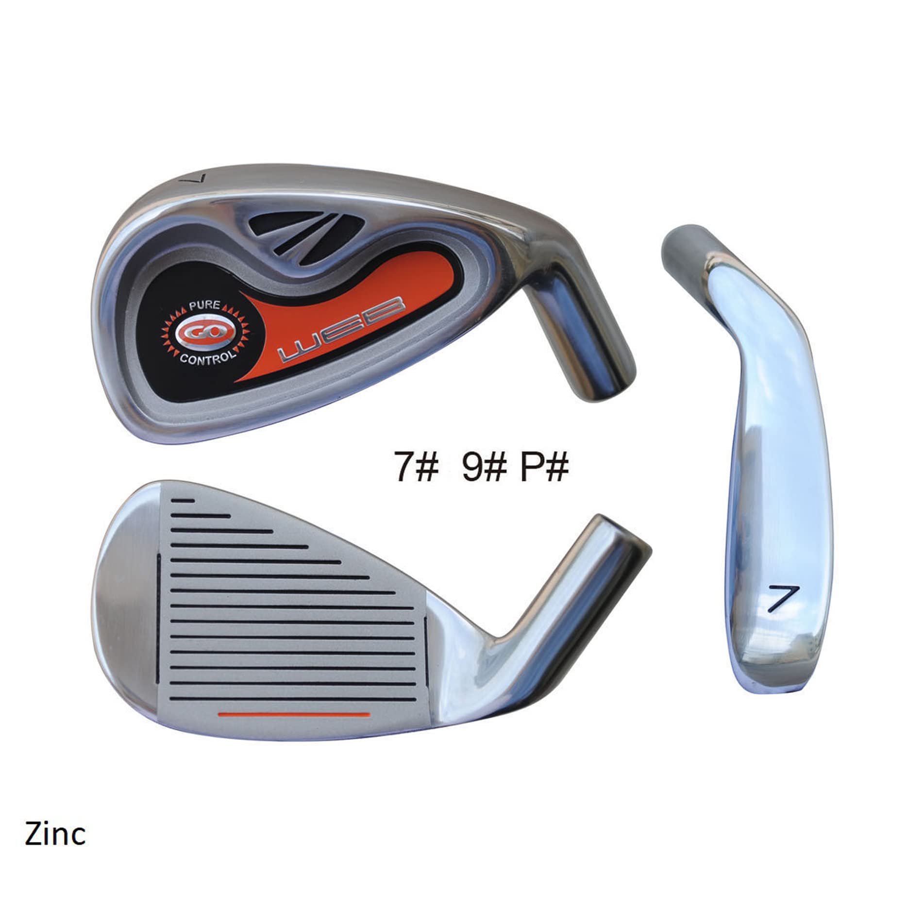 JP Lann Junior Golf Club Youth Complete 7 Piece Set with Bonus Gifts for Kids- 2 Age Groups- Right Handed (Ages 6-8)