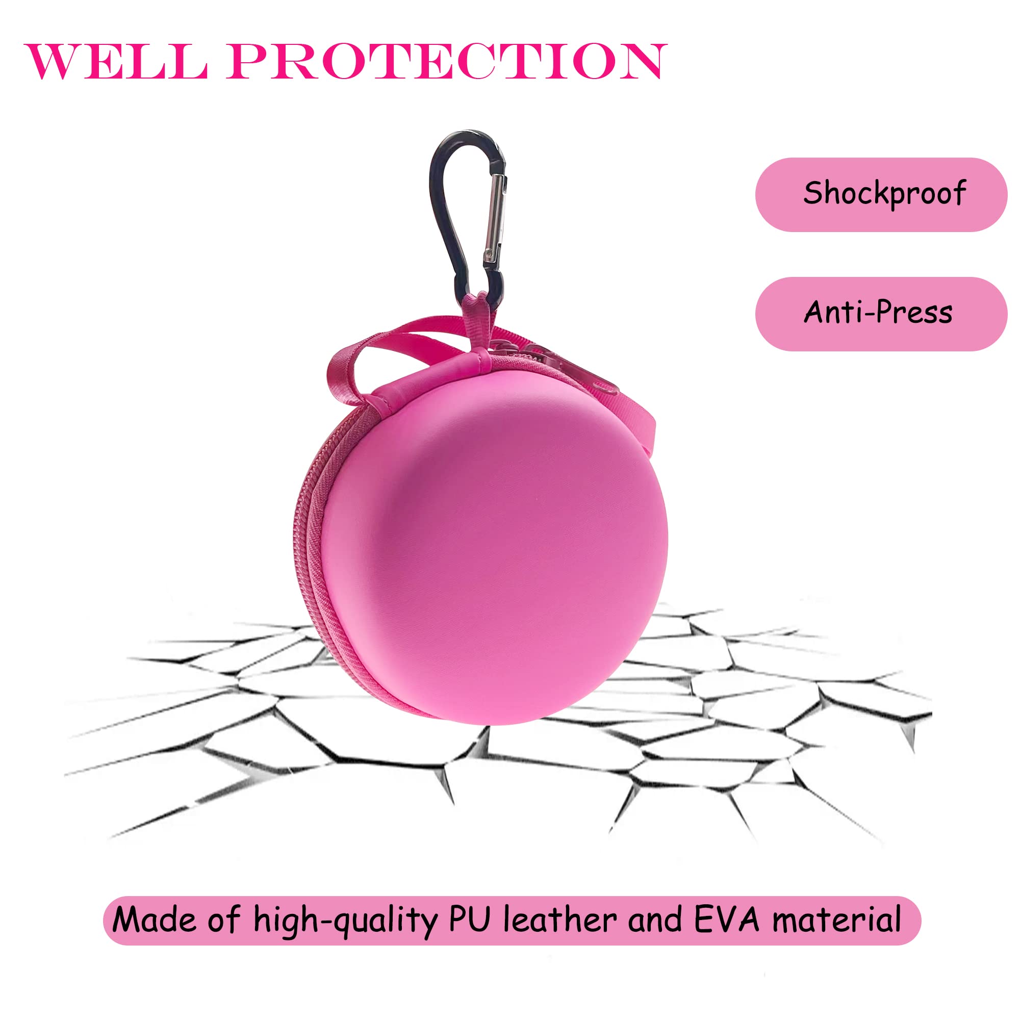 LeoTube Carrying Case for VTech My First Kidi Smartwatch (Pink)-Case Only