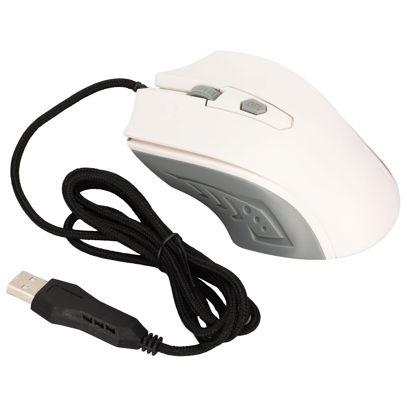 LBEC Wired Mouse, DPI AI Voice Input Mouse RGB Backlit for PC Mute Key