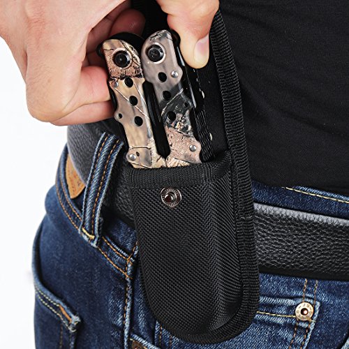 MOSSY OAK Multi-tool - 13 in 1 Multi Function Pliers - Folding Pocket Tool with Sheath, Camo - Portable Pocket Knife for Outdoors, Survival, Camping, Fishing, Hunting, Hiking,Christmas Gift for men