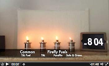Non-Toxic, Biodegradable Citronella Tiki Torch Fuel - Odorless Oil - Significantly Longer Burn - Lower Smoke - 1 Gallon
