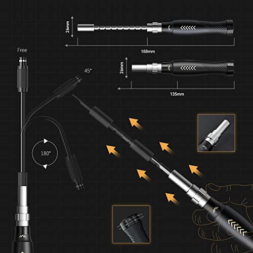 JAKEMY 164 in 1 Precision Screwdriver Set, Laptop Screwdriver Kit, Professional Computer Screwdriver Repair Kit with T5 Torx Screwdriver for MacBook, iPhone, Watch, Camera, Eyeglass, Xbox, DIY