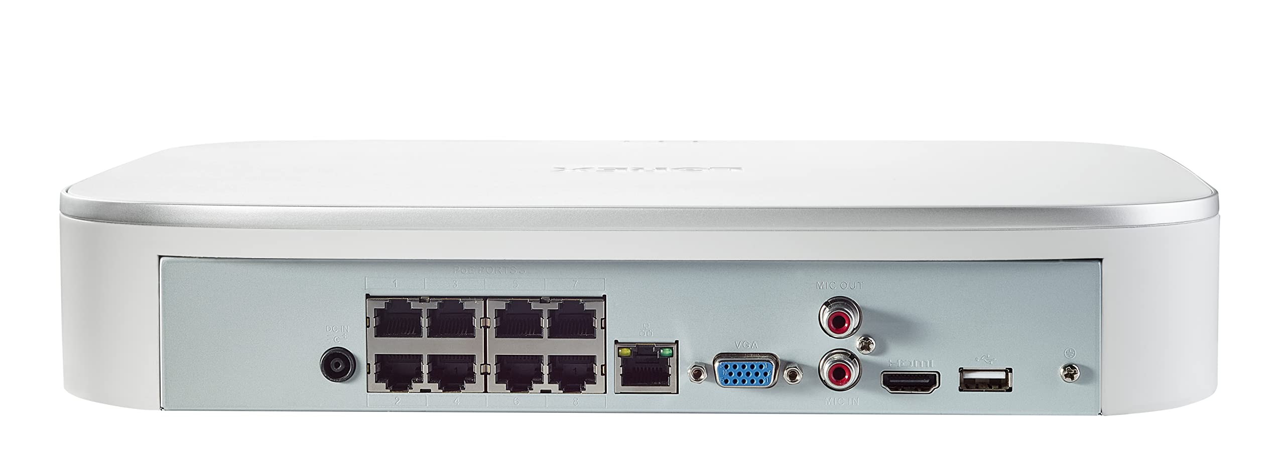 Lorex Fusion 4K 16-Channel (8 Wired and 8 Wi-Fi) 2TB Wired NVR System with 4 Bullet Cameras Featuring Smart Security Lighting