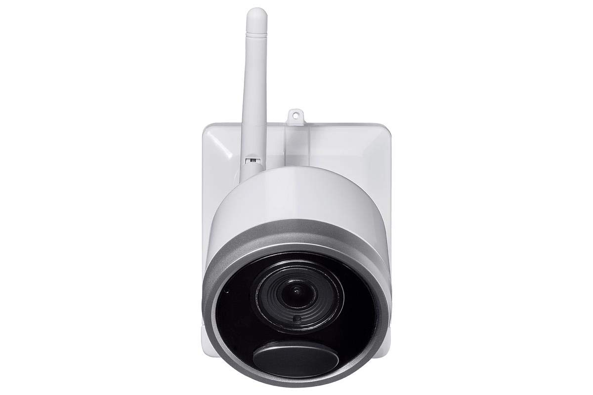 Lorex LWB4801 Indoor/Outdoor Wire-Free Security Camera for Battery Powered, Audio Security Bullet Camera,1080p HD, 65ft IR Night Vision,2-Way Talk, Works with LHB926, LHB927, LHWF1000, White (M.Refurb