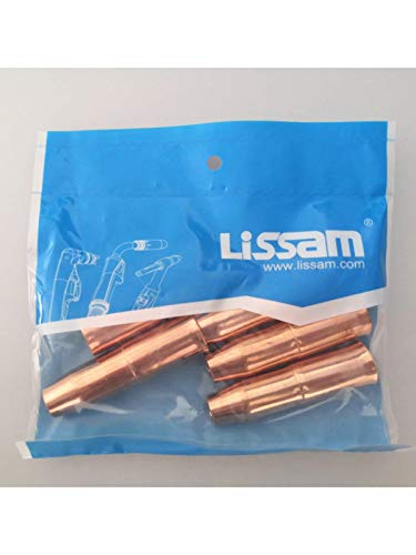 MIG Welding Gas Nozzle 24A-50,Pack of 5