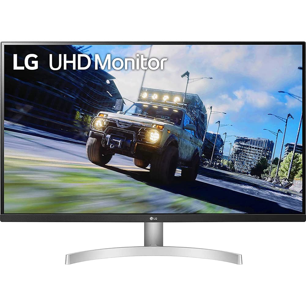 LG 32UN500-W 32" UHD 3840x2160 Ultrafine Monitor with HDR10, AMD FreeSync Bundle with Deco Gear Wired Gaming Mouse and Deco Gear Large Extended Pro Gaming Mouse Pad
