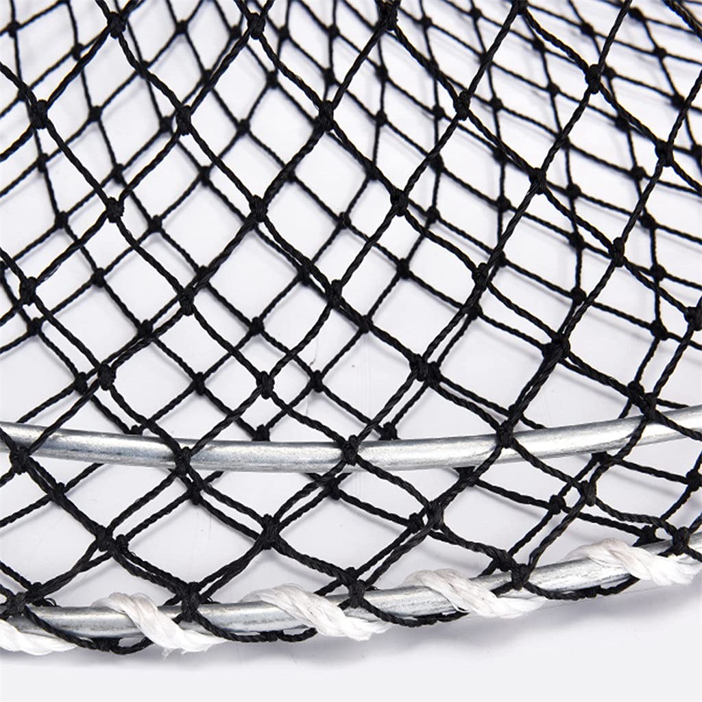 LDCHNH Fishing Cast Crab Trap Network Cages Shrimp Nylon Automatic Fishing Cage Foldable Net Accessories