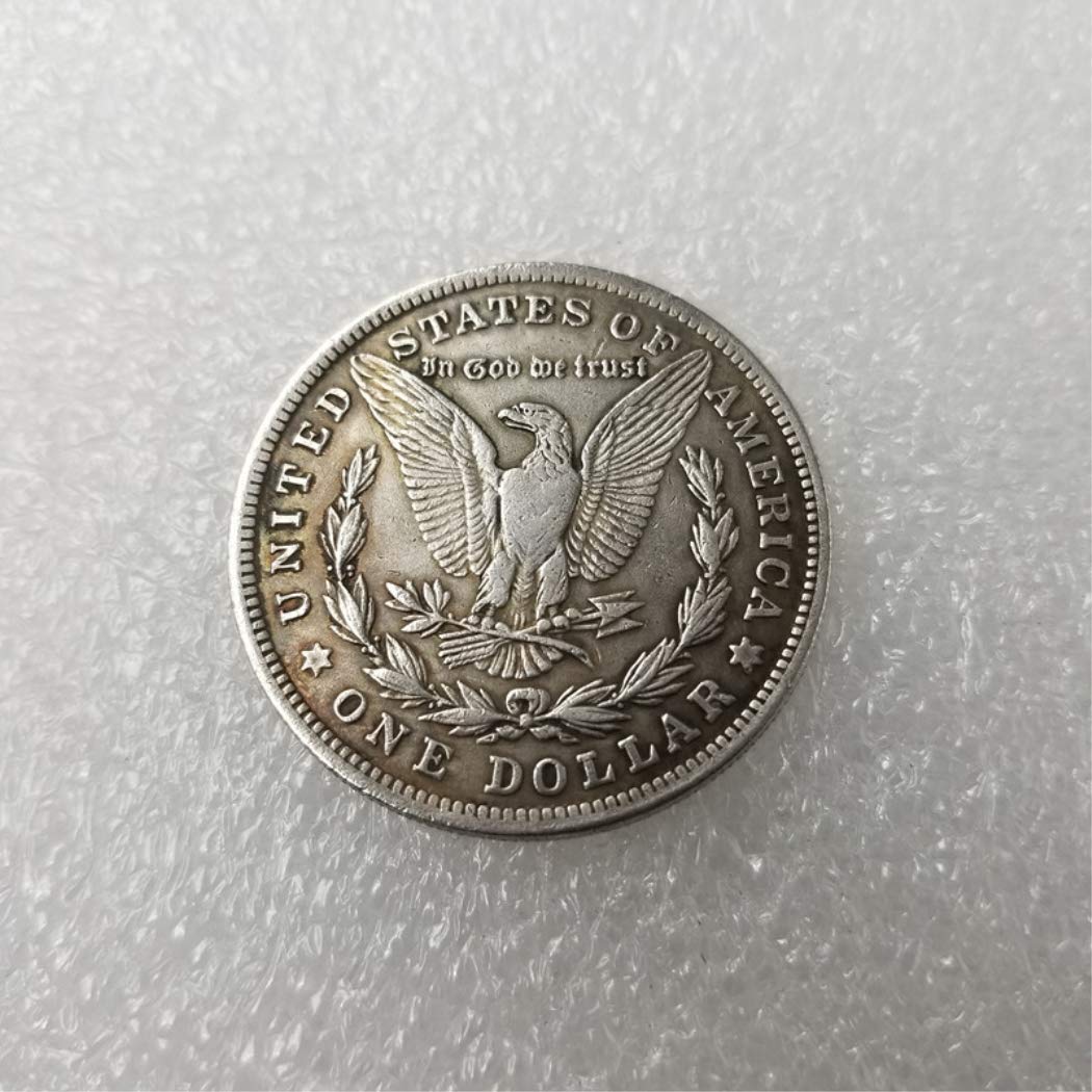Kocreat Copy 1888 U.S Hobo Coin - War Horse Crusaders Skull Silver Plated Replica Morgan Dollar Souvenir Coin Lucky Coin