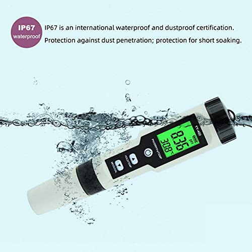 New YY-400 Hydrogen Concentration Water Pen PH/ORP/H2 and TEM 4 in 1 Digital Drinking Water Meter