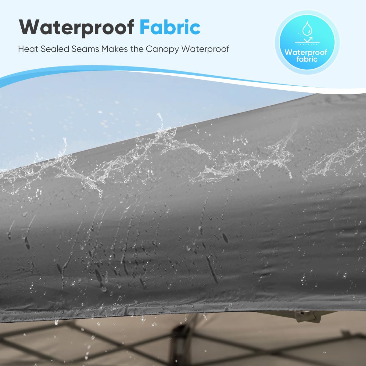 Quictent 10'x10β Pop up Screened Canopy Tent with Mosquito Netting, Portable Easy up Outdoor Screen House Shelter for Patio, Camping and Picnic, Includes Wheeled Carry Bag (Grey)