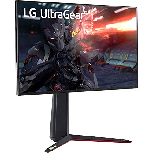 LG 27GN950-B 27" Ultragear 4K UHD Nano IPS 1ms 144Hz G-Sync Gaming Monitor Bundle with 3 YR CPS Enhanced Protection Pack and Microsoft 365 Personal 15 Month Subscription