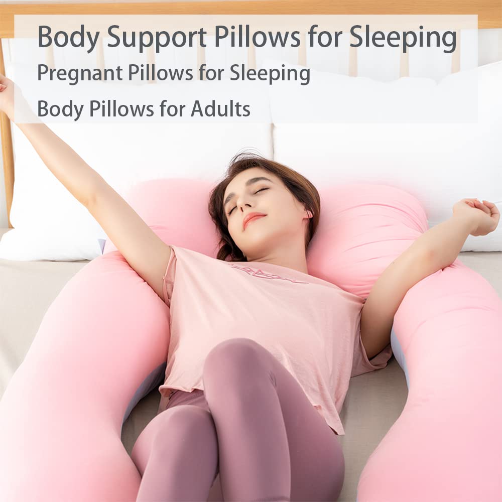 moxuan Pregnancy Pillows, Maternity Pillow for Pregnant Sleeping, U-Shape Pillow,Support Pillow, Pillow for Pregnancy