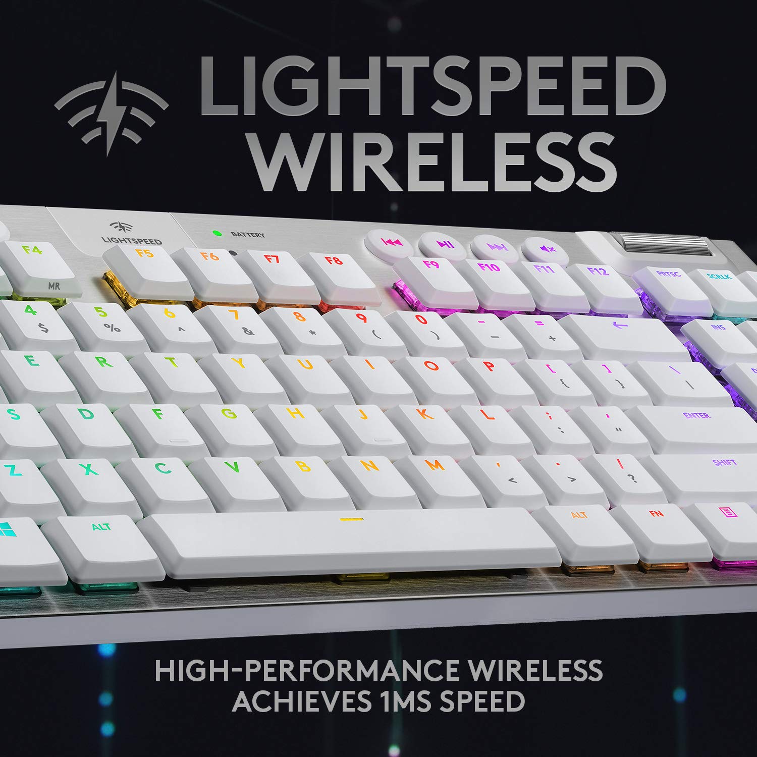 Logitech G Pro X Superlight Wireless Gaming Mouse - White + G915 TKL Gaming Keyboard Bundle - Tactile