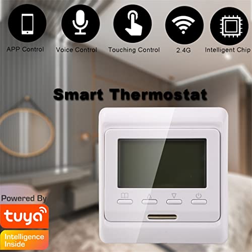 LNYHLXS Programming Thermostat Electric Heating Digital Display Intelligent Temperature Controller