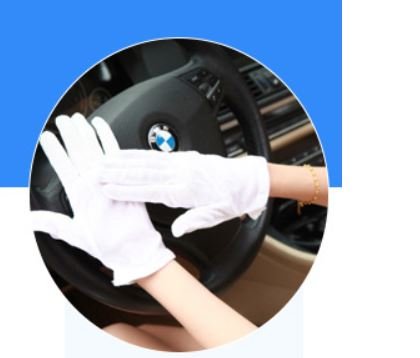 LUCKY SLD 10Pairs White Cotton Gloves Large Size for Art handling Crafting Coin Jewelry Silver Inspection